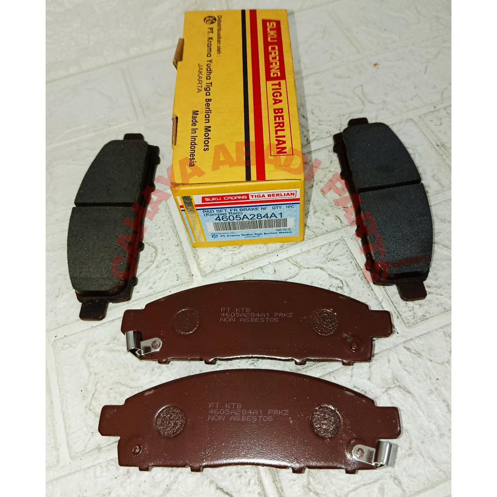 Jual KAMPAS REM DEPAN / BRAKE PAD TRITON PAJERO 4605A284A | Shopee ...