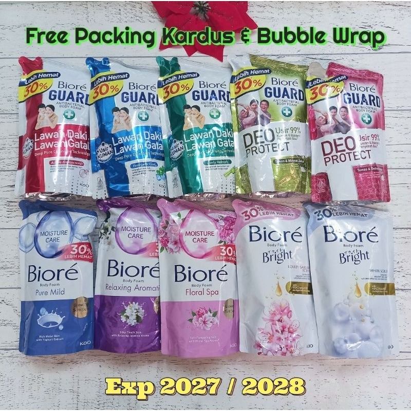 Jual Biore Body Wash 800ml Refill Pouch - Sabun Mandi - Biore Guard ...