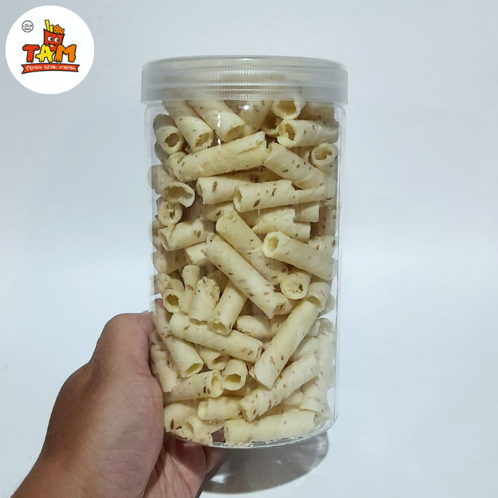 Jual Wafer Astor rasa Susu 250 Gram (Toples 1 Liter) - Tam Snack ...