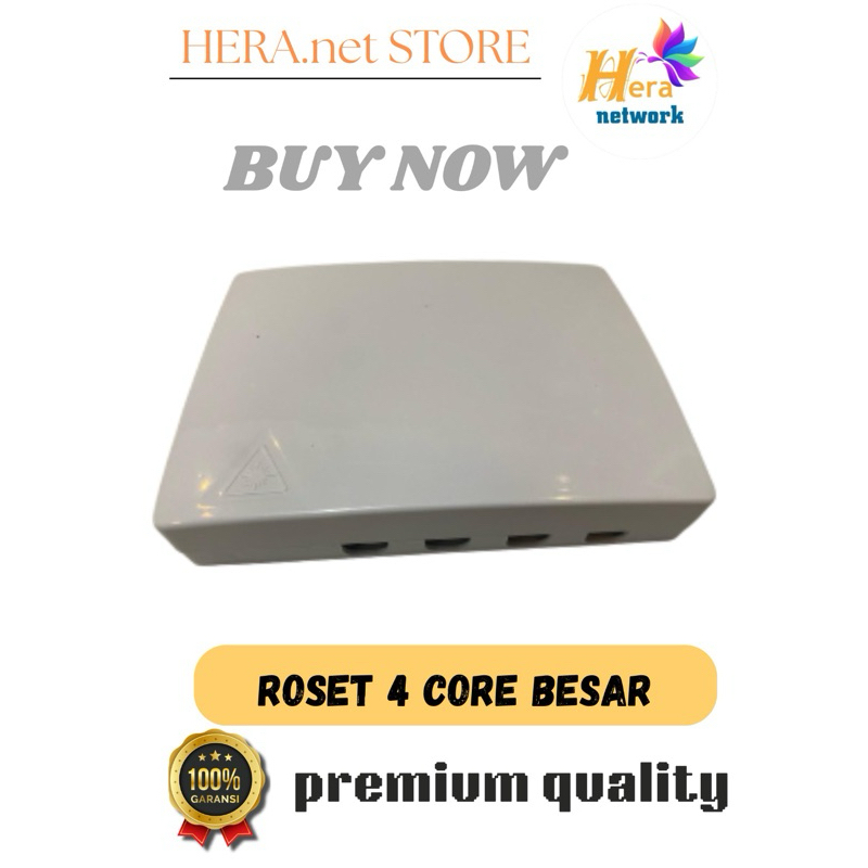 Jual Roset Fiber Optic 4 core Besar - Roset Besar 4 Core Kosongan ...