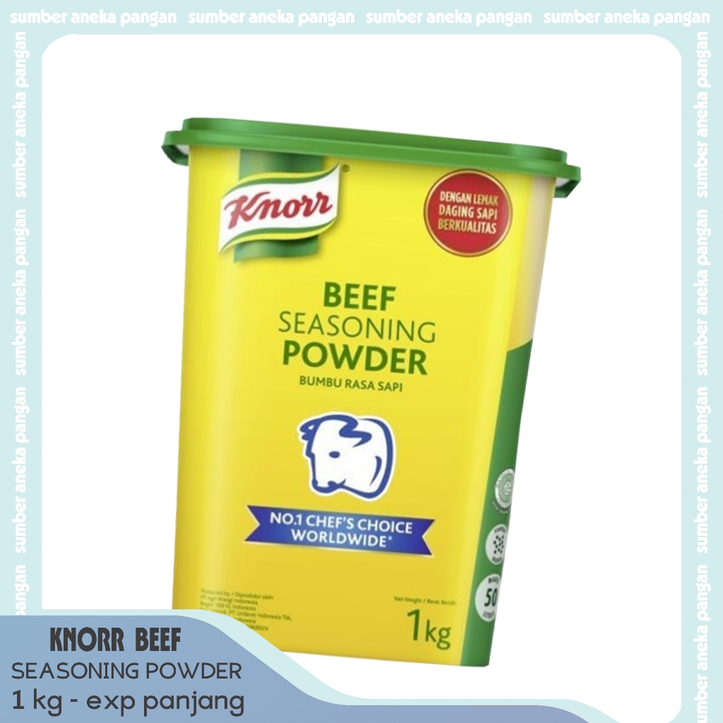 Jual Knorr Beef Seasoning Powder 1kg | Shopee Indonesia