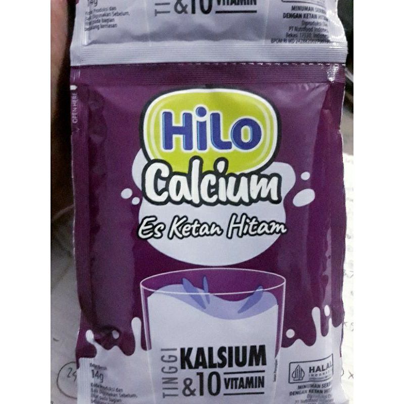 Jual Hilo Calcium Es Ketan Hitam Rentengan Isi 10 Sachet | Shopee Indonesia