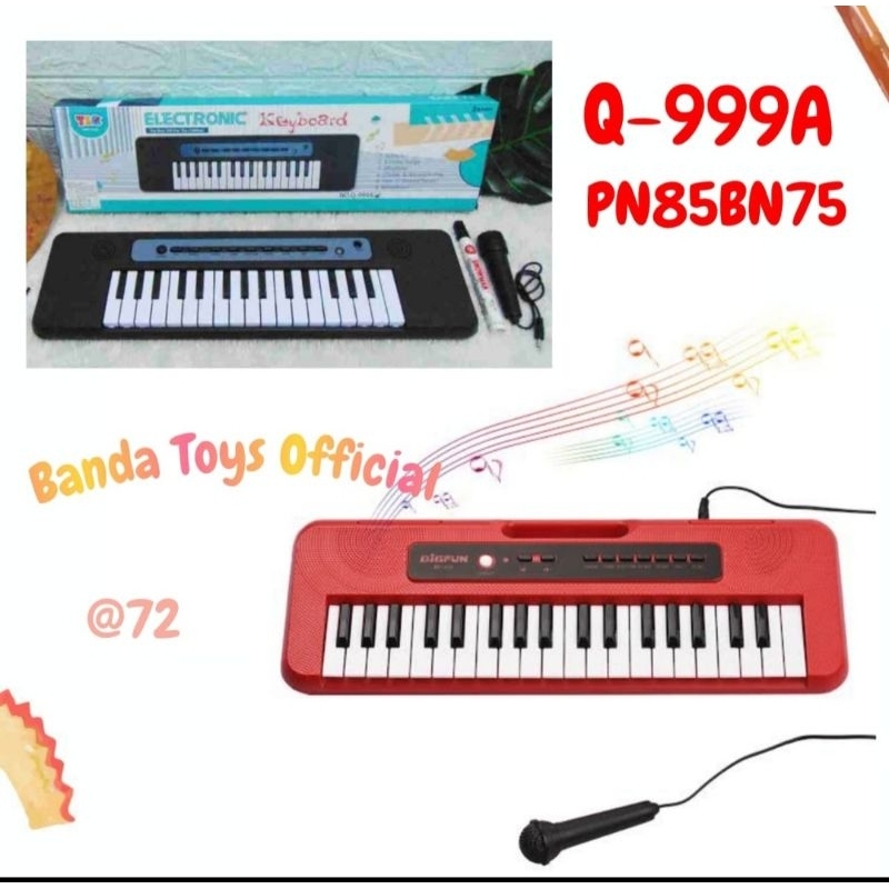 Jual Mainan Piano musik anak Q-999/ Alat musik Piano anak / organ ...
