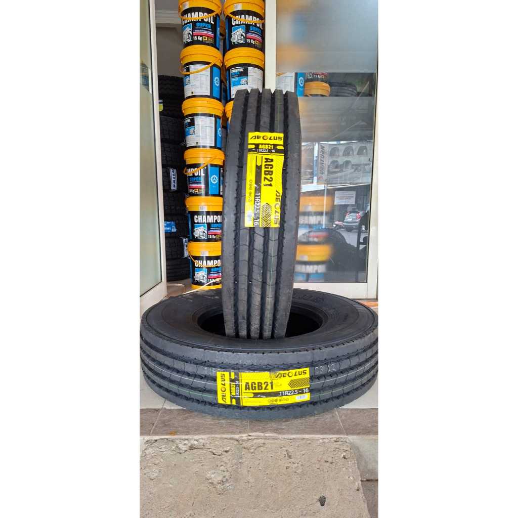 Jual BAN KAWAT AEOLUS AGB 21 11 R 22.5 UNTUK BUS DAN TRAILER | Shopee ...