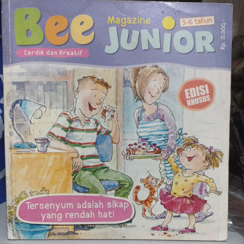Jual majalah anak Bee Junior 3-6 tahun | Shopee Indonesia