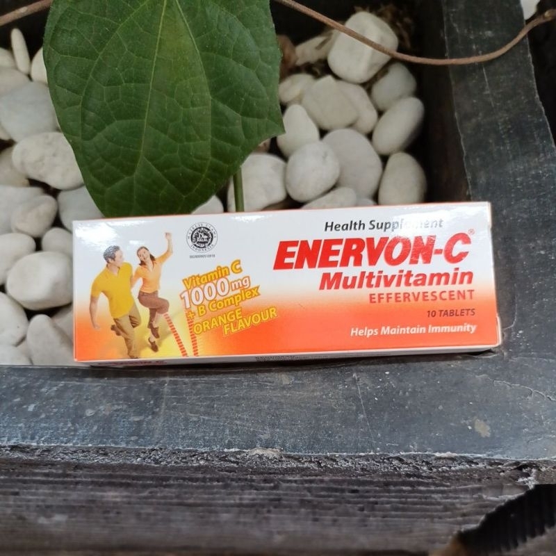 Jual ENERVON-C MULTIVITAMIN EFFERVESCENT 10 TABLET | Shopee Indonesia
