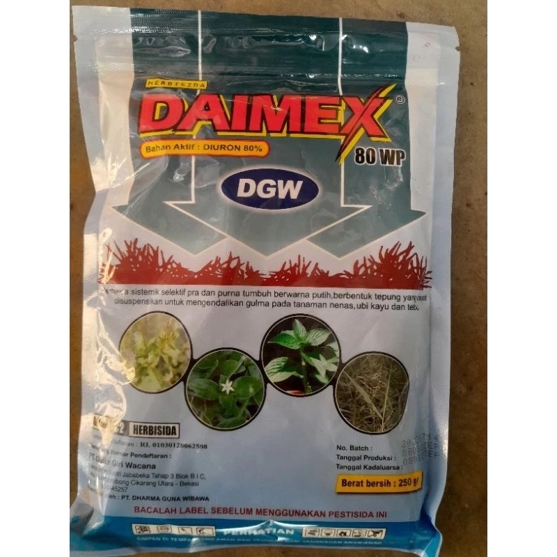 Jual DGW - Daimex 80 WP 250gr - Herbisida andalan petani | Shopee Indonesia