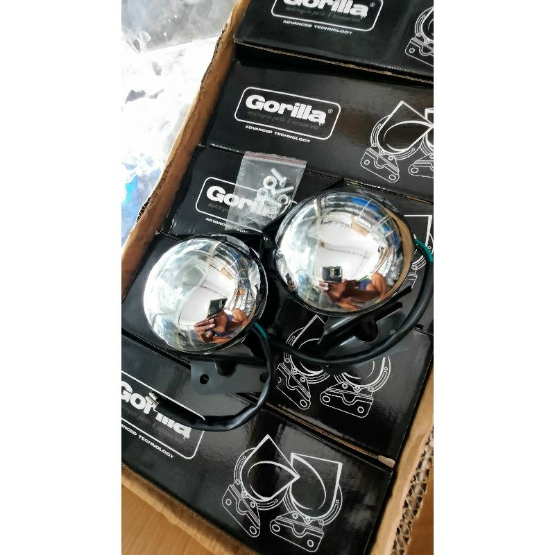 Jual Klakson UH UL GL100 gorilla suara bis sumber | Shopee Indonesia