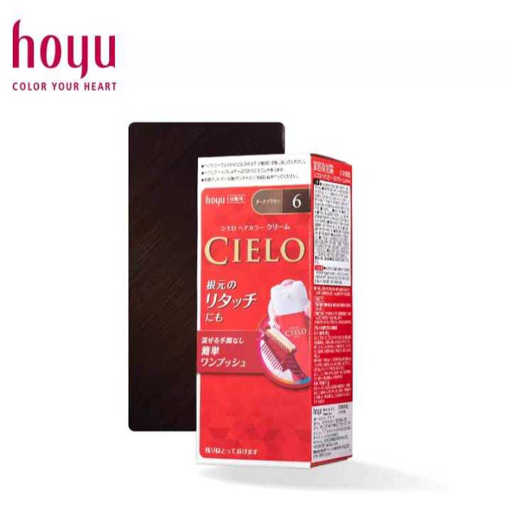 Jual Cielo Hoyu Hair Color Japan Cover Gray Hair Cat Rambut Pewarna Rambut | Shopee Indonesia