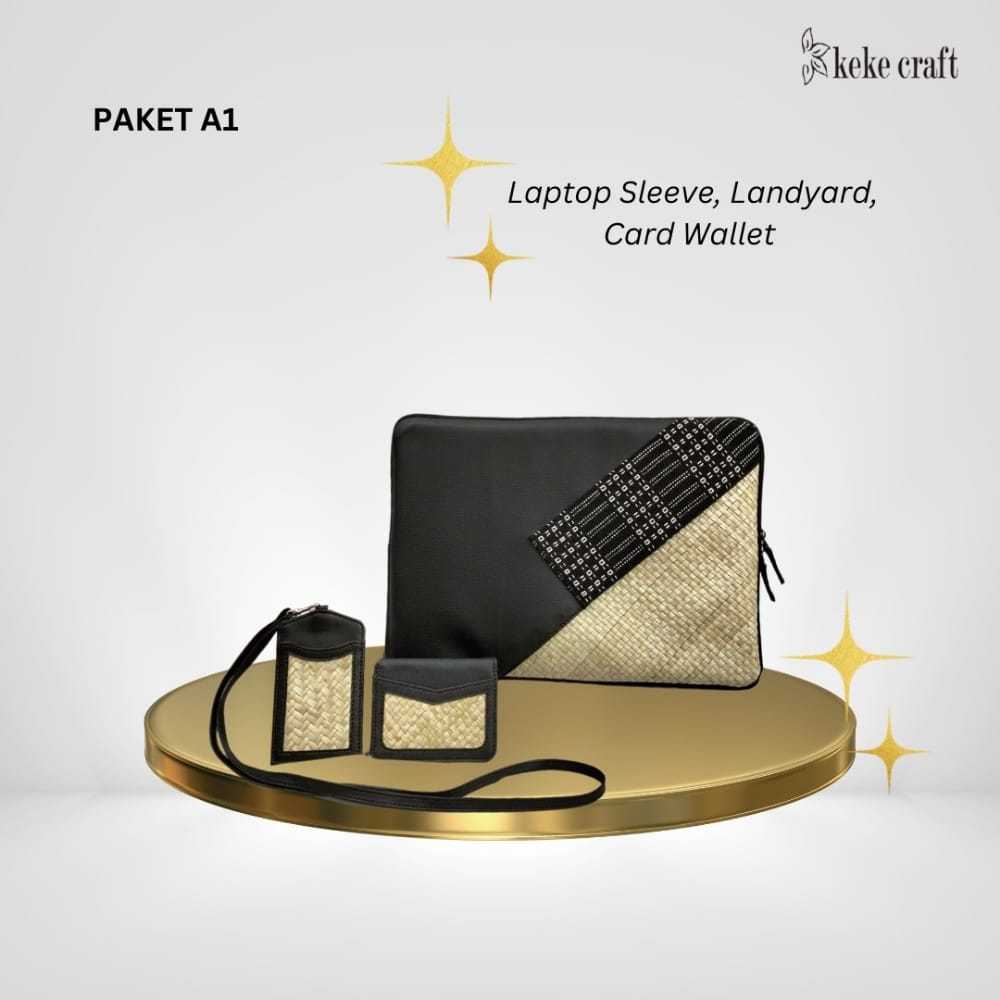Jual Paket A1 Keke Craft Laptop Sleeve, Landyard, Card Wallet Keke ...