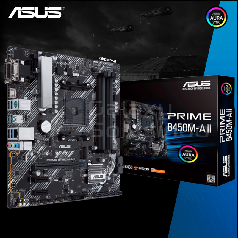 Jual ASUS PRIME B450M-A II - AMD B450 AM4 Motherboard | Shopee Indonesia