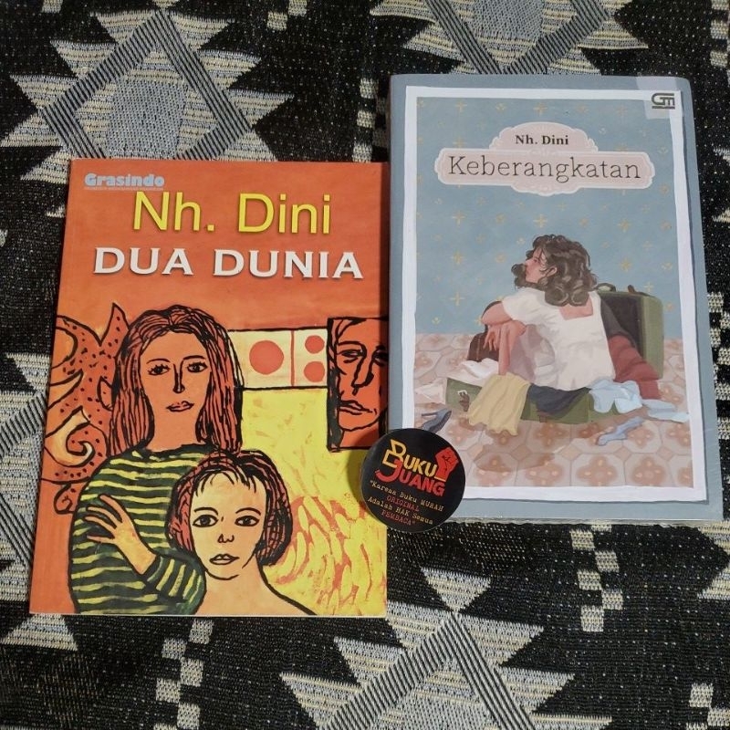 Jual NOVEL LANGKA NH.DINI - DUA DUNIA / KEBERANGKATAN / CET: 2002 ...