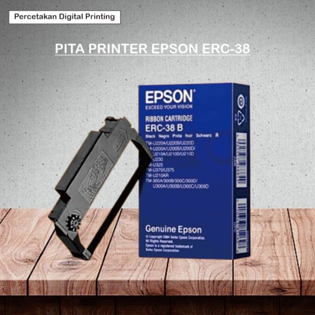 Jual PITA PRINTER EPSON ERC-38 / PITA PRINTER EPSON / RIBBON CARTRIDGE ...