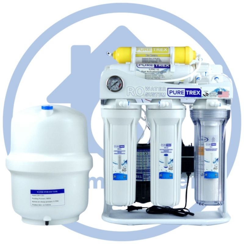 Jual Mesin RO 100 gpd (Stand + tank) / mesin filter air siap minum ...