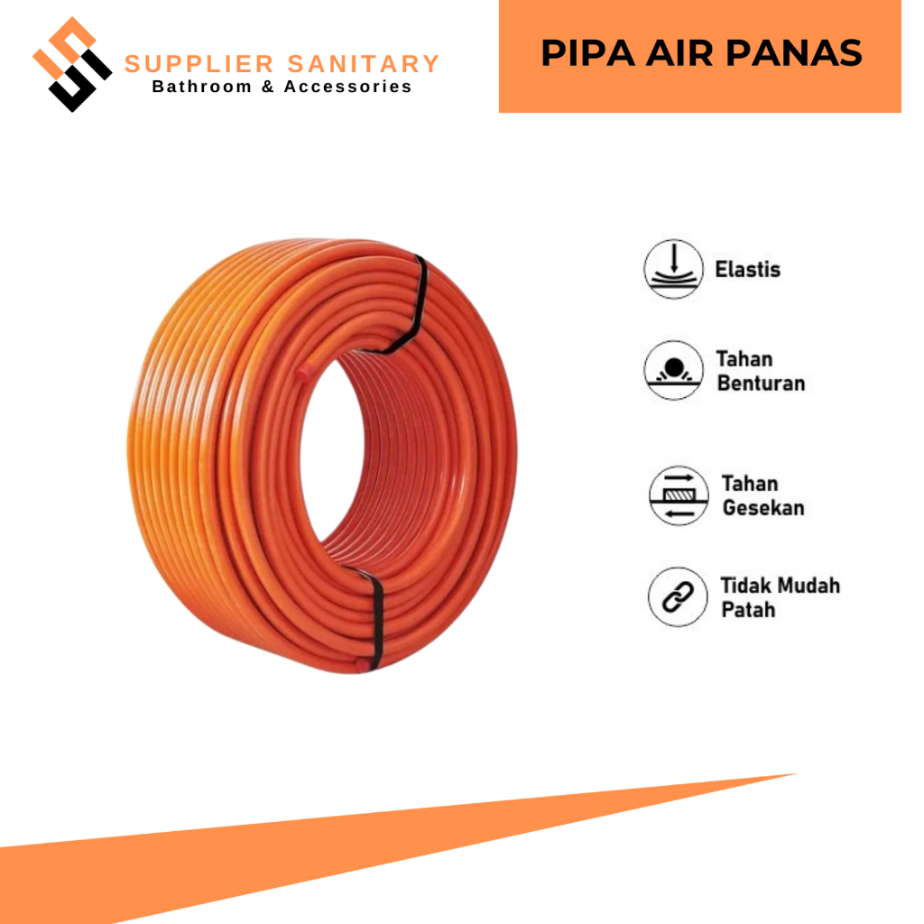 Jual PIPA AIR PANAS 1216/PIPA INSTALASI WATER HEATER/PIPA ORANGE ...