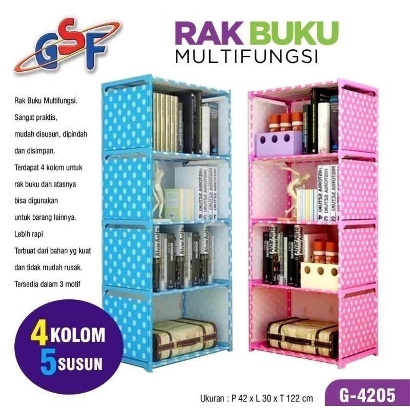 Jual RAK BUKU PORTABLE 1 SISI rak buku single rak buku rak portable rak ...
