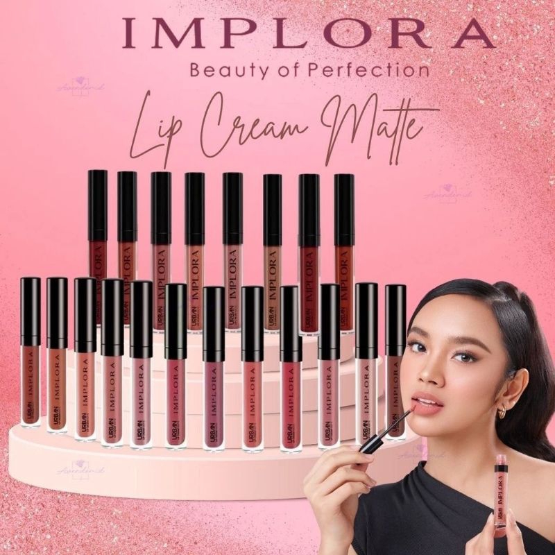Jual Implora Urban Lip Cream Matte 2.9gr | Shopee Indonesia