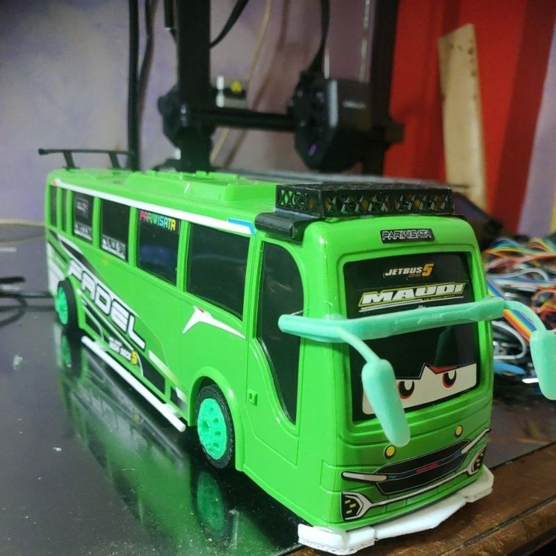 Jual MINIATUR BUS MAUDI MODIFIKASI FULL ACCESORIES | Shopee Indonesia