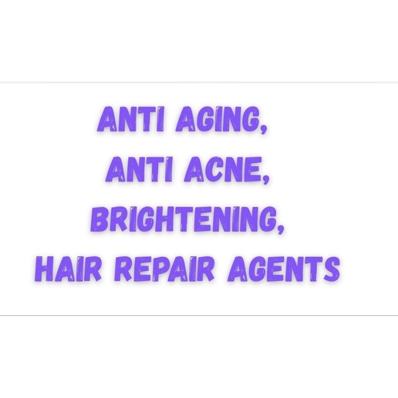 Jual Anti Aging, Anti Acne, Brightening, Hair Repair Agents / Abjad H-S ...