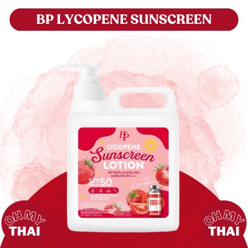 Jual BP LYCOPENE SUNSCREEN LOTION 500G | ORIGINAL THAILAND | Shopee ...