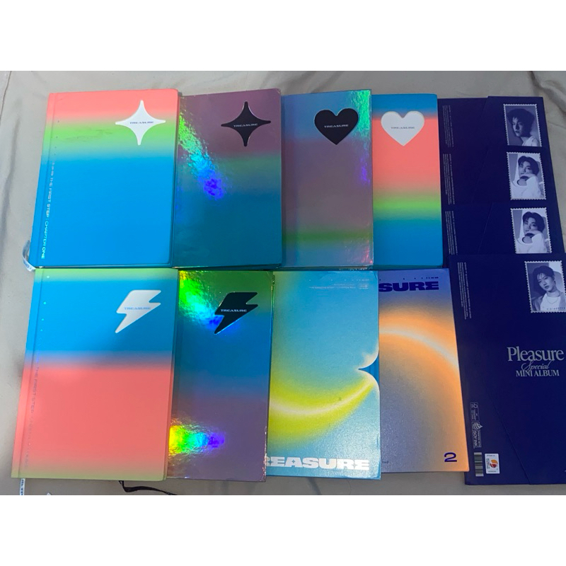 Jual album only official treasure yg pleasure blue yellow yedam one ...