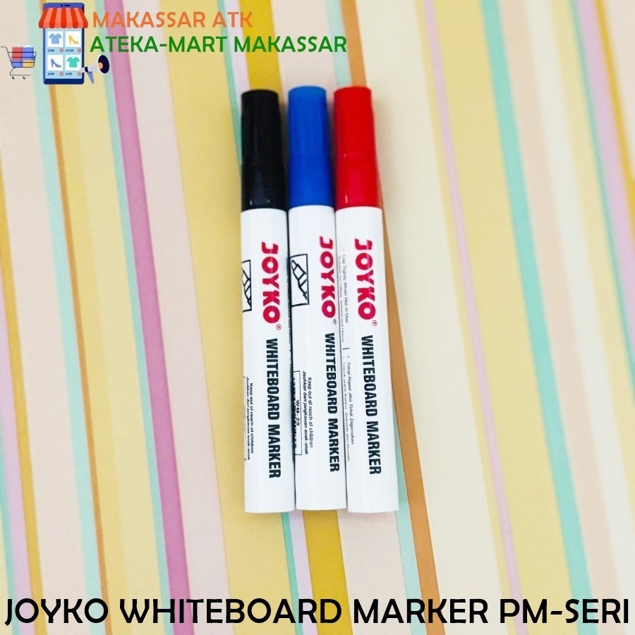 Jual [1 PCS] JOYKO WHITEBOARD MARKER WM-28 WM-29 WM-30 SPIDOL PAPAN ...