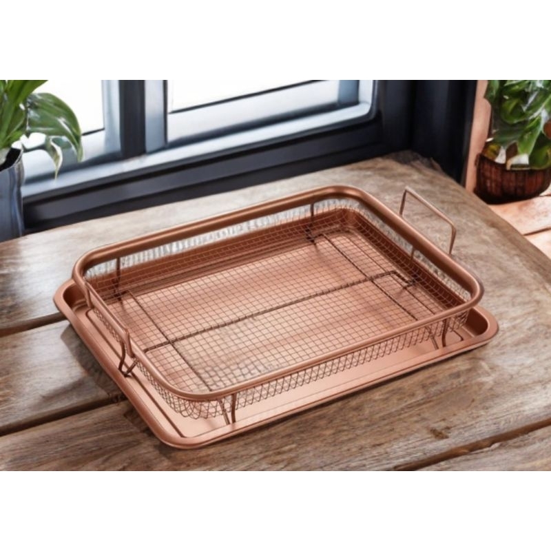 Jual Peniris Minyak Cooling Rack Baking Tray Multifungsi Pemanggang ...
