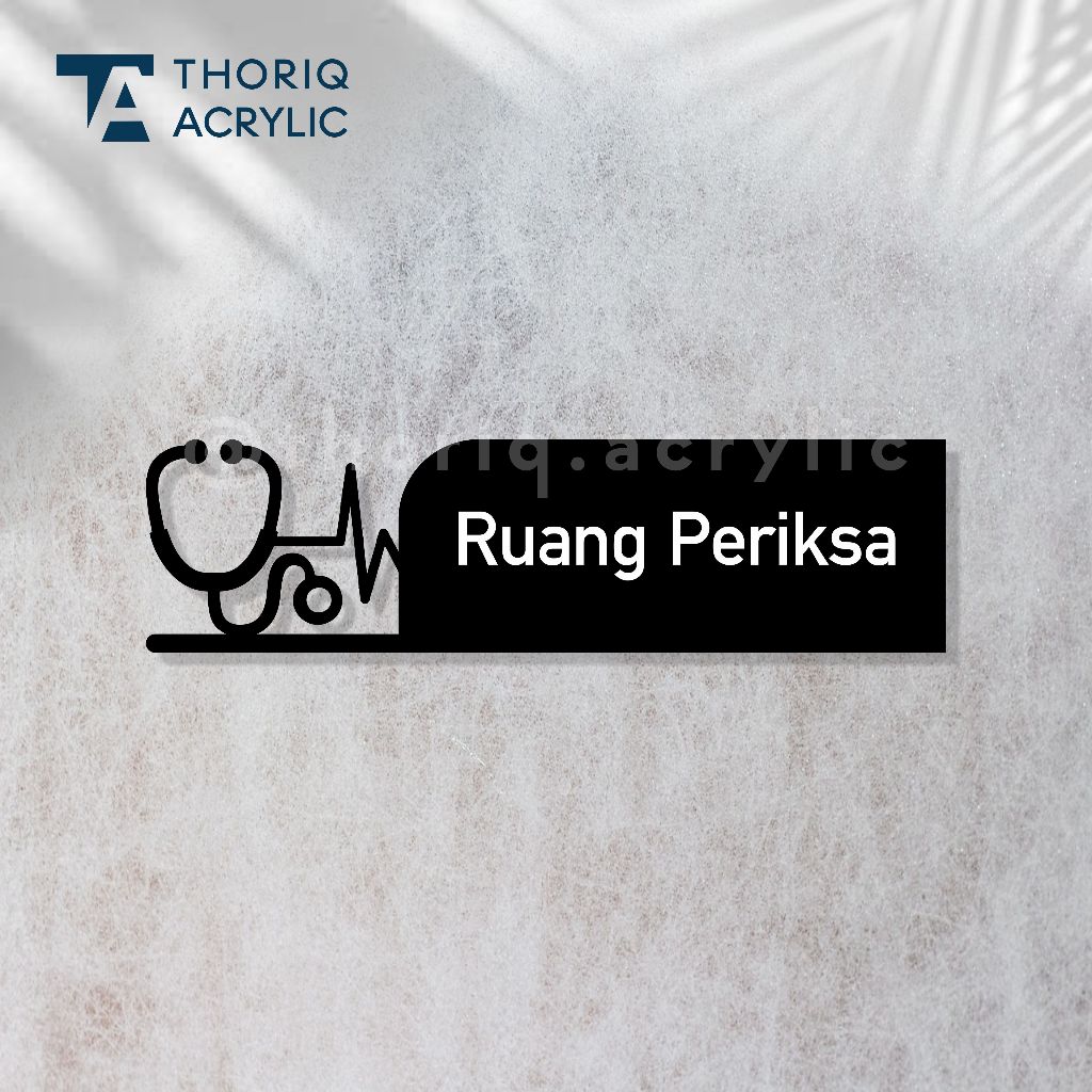 Jual Sign Acrylic Ruang Periksa | Akrilik ruang Periksa Dokter,Bidan ...