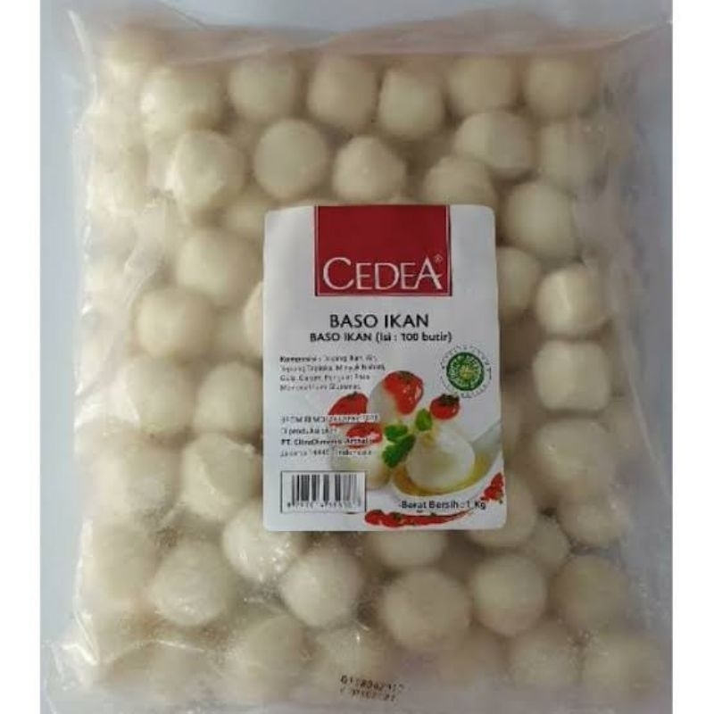 Jual cedea bakso ikan 1kg isi 100butir | Shopee Indonesia