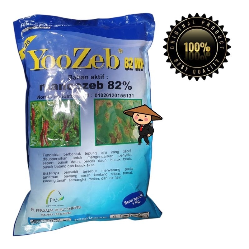 Jual YOOZEB 1 KG - MANCOZEB BIRU | Shopee Indonesia
