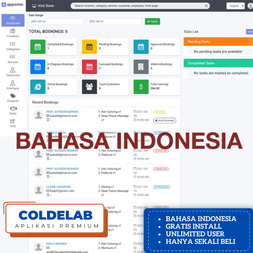 Jual Source Software Aplikasi Booking Management Salon Spa Barbershop ...