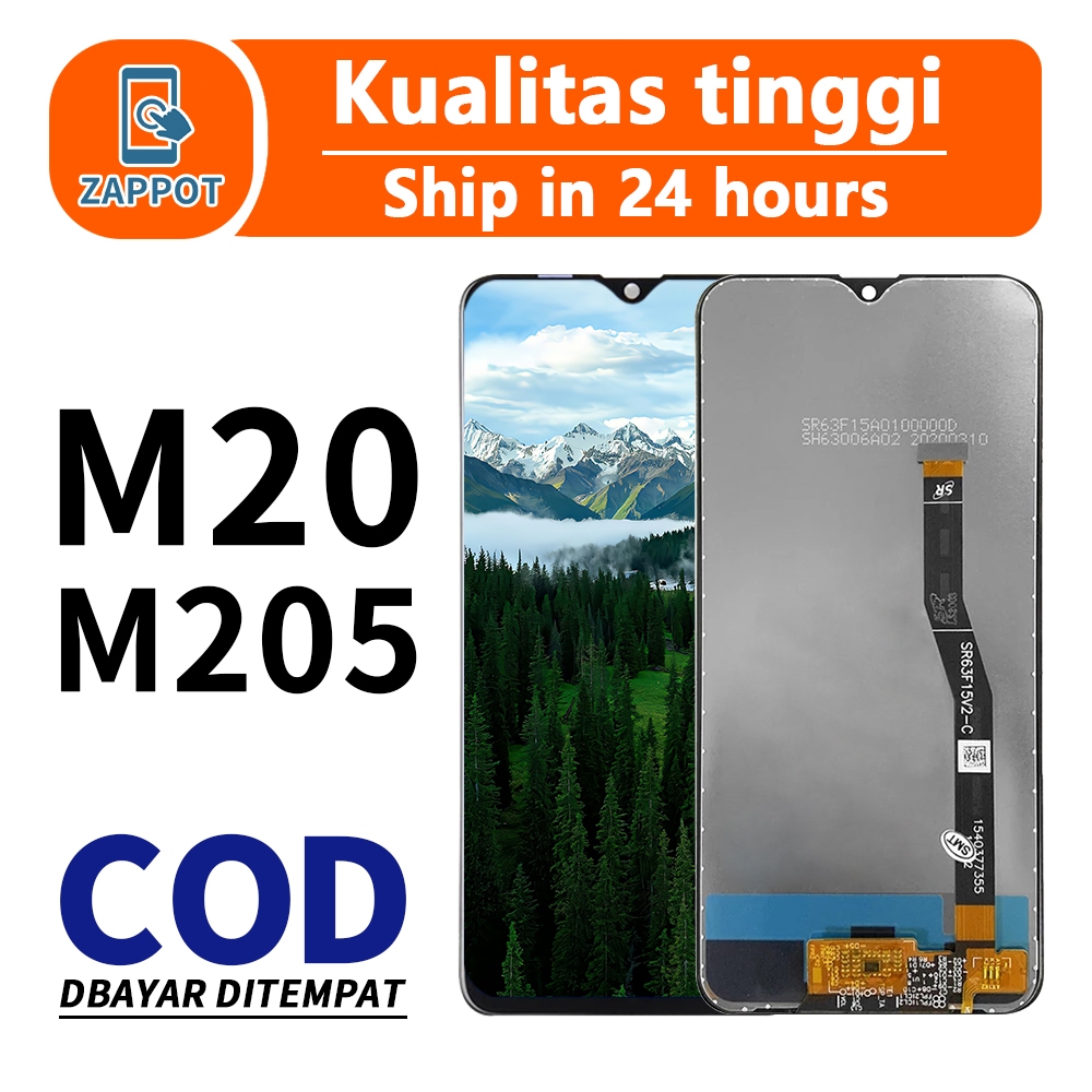 Jual LCD FOR Samsung M20 M205 COMPLETE Fullset Touchscreen | Shopee ...