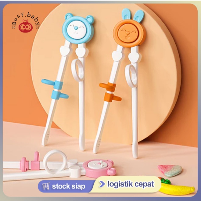 Jual busy.baby Sumpit Pelatihan Anak/Sumpit Pembelajaran Makan Bayi ...