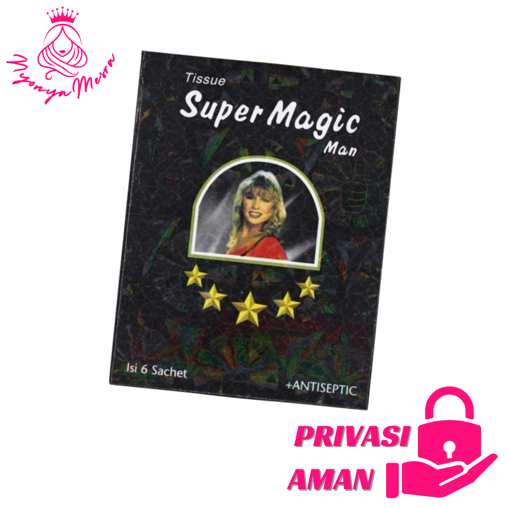 Jual TISSUE SUPER MAGIC MAN (ISI 6 SACHET) | Shopee Indonesia