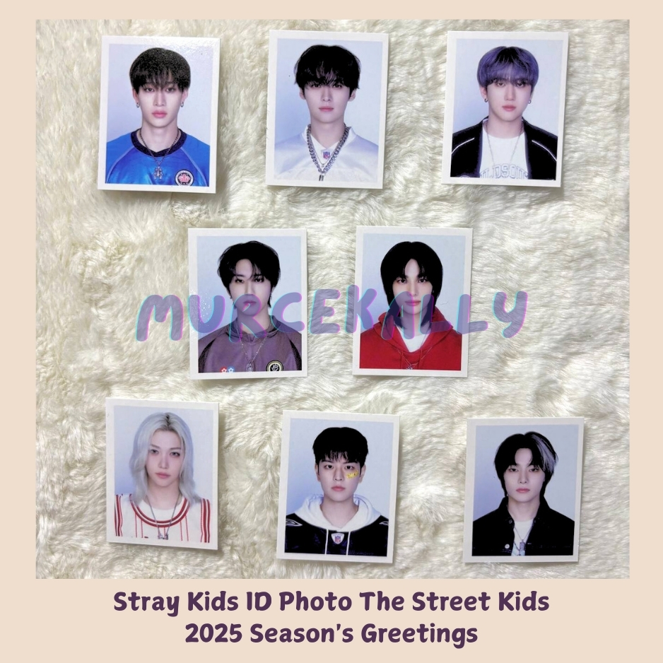 Jual [LAST STOCK] Stray Kids Photocard The Street Kids ID Photo 2025 Season's Greeting SG25 1set ...