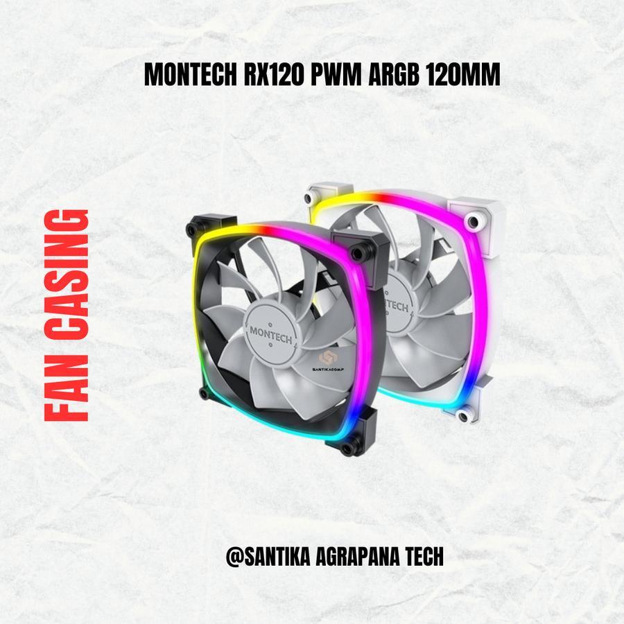 Jual Fan Casing Montech RX120 PWM ARGB 120mm | Shopee Indonesia
