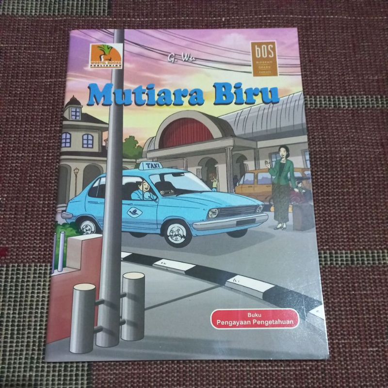 Jual Komik Lebar Biografi Orang Sukses Mutiara Biru (Pendiri Taksi Blue ...