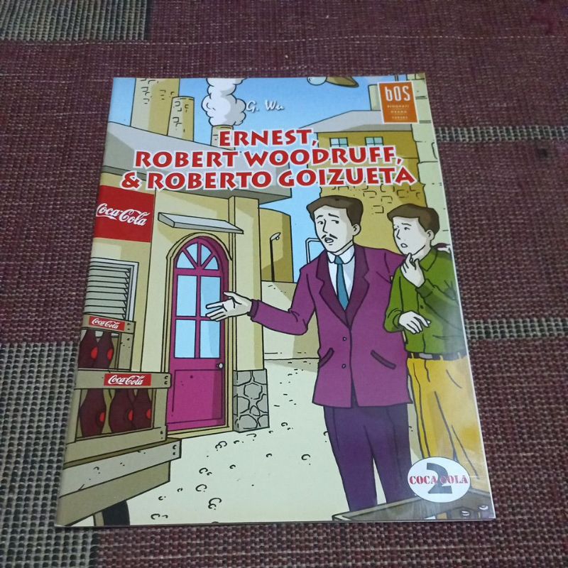Jual Komik Lebar Biografi Orang Sukses Ernest, Robert Woodruff ...