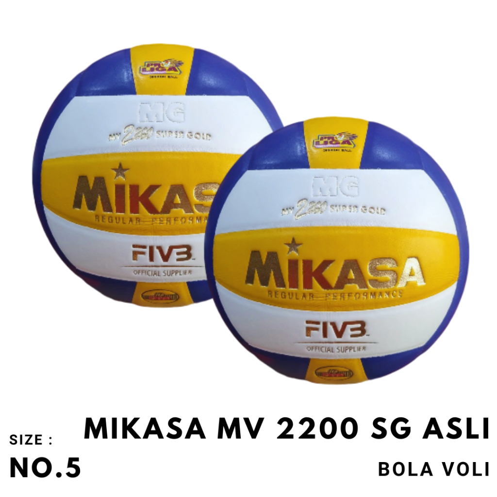 Jual Bola Voli Mikasa MV 2200 SG Asli | Shopee Indonesia