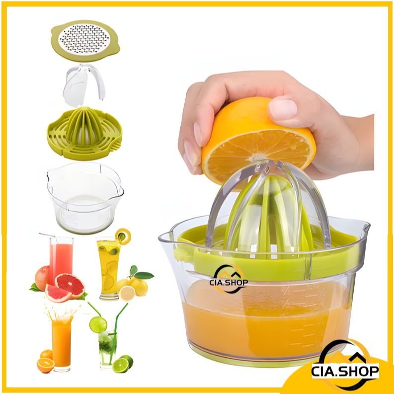 Jual Alat Peras Juicer Jus Manual 4In1 Pemisah Telor Jeruk Lemon Citrus ...