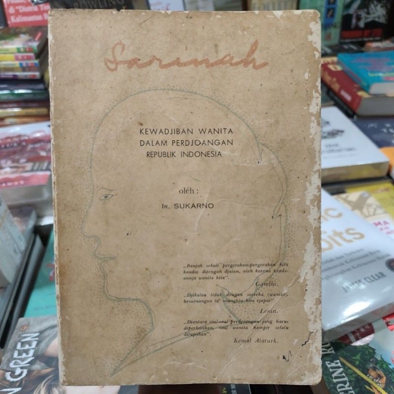 Jual Buku Original SARINAH - IR. SUKARNO | Shopee Indonesia