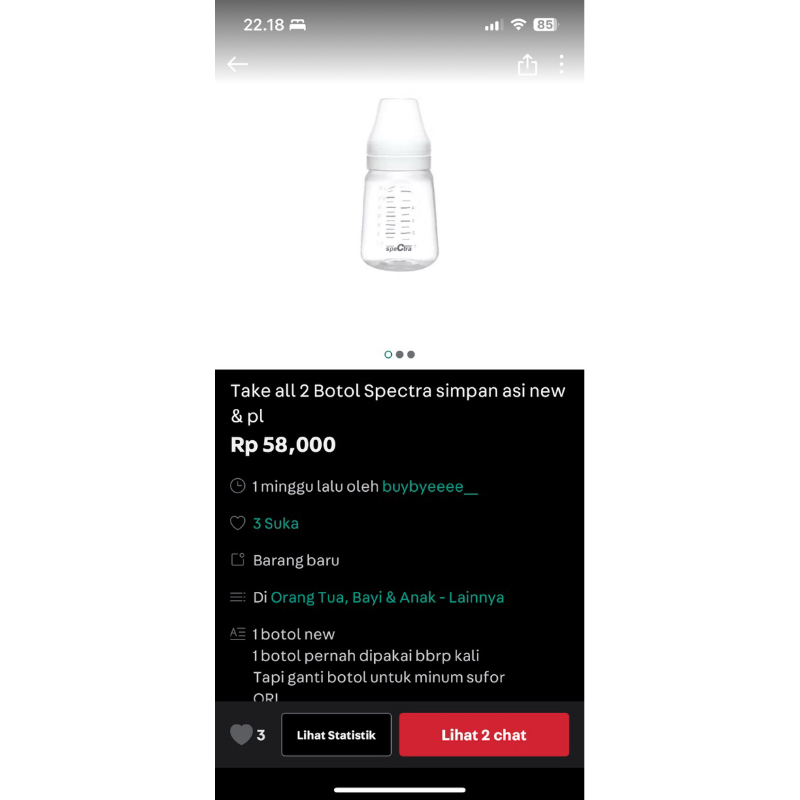 Jual botol asi spectra | Shopee Indonesia