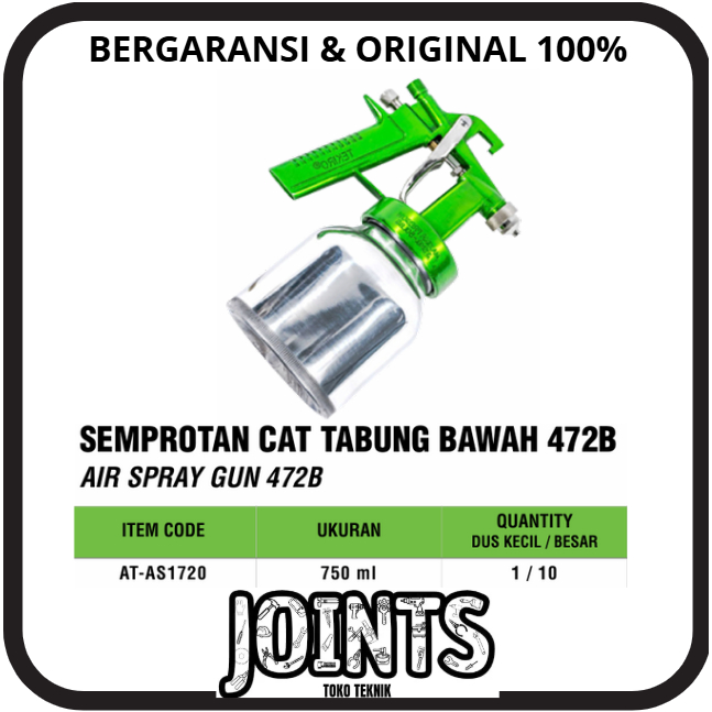 Jual SEMPROTAN CAT TABUNG BAWAH 472B TEKIRO/ AIR SPRAY GUN 472B ...