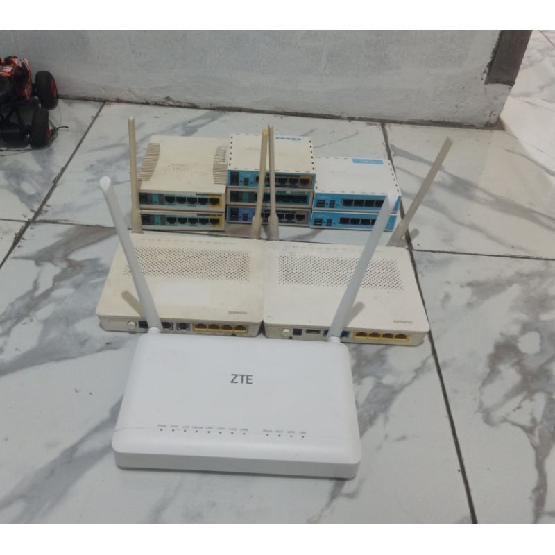 Jual Mikrotik 7 unit Modem Gpon 3 unit Borongan | Shopee Indonesia