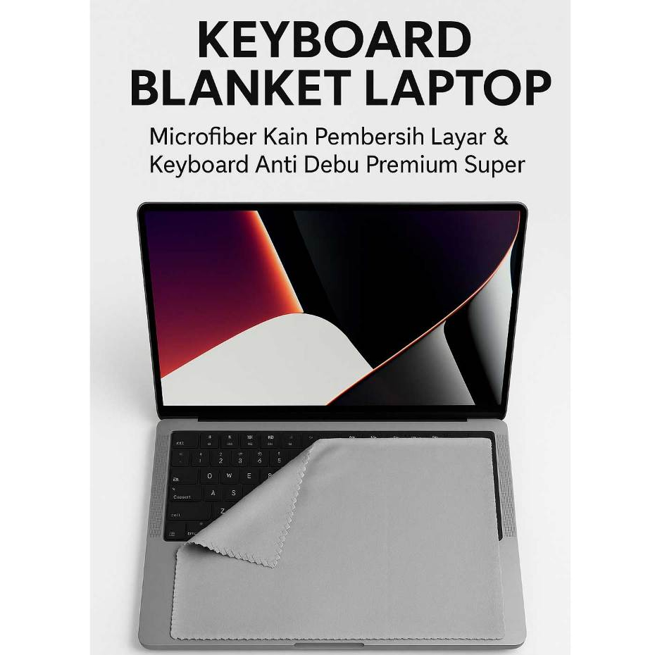 Jual Keyboard Blanket Laptop Microfiber Kain Pembersih Layar & Keyboard ...