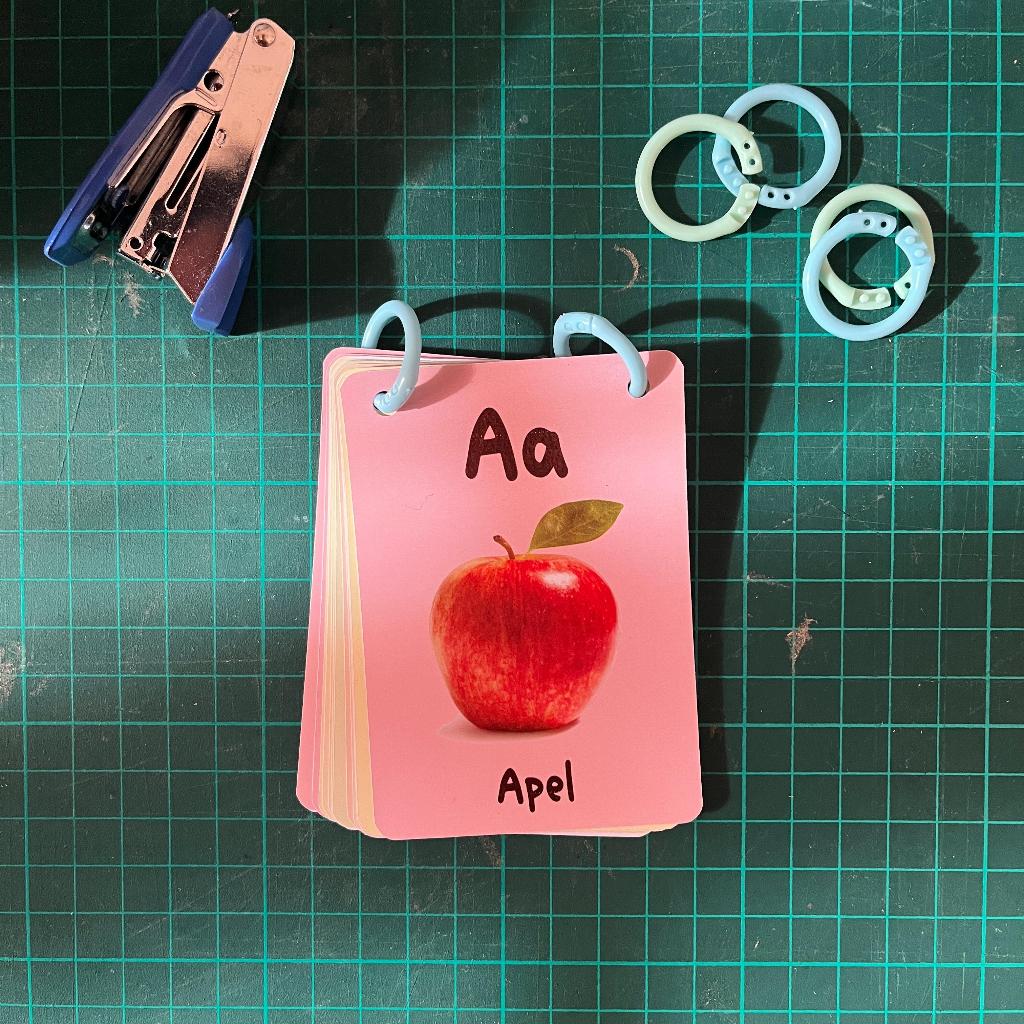Jual Flash Card Huruf Alphabet Nama Buah | Kartu Belajar | Mainan ...