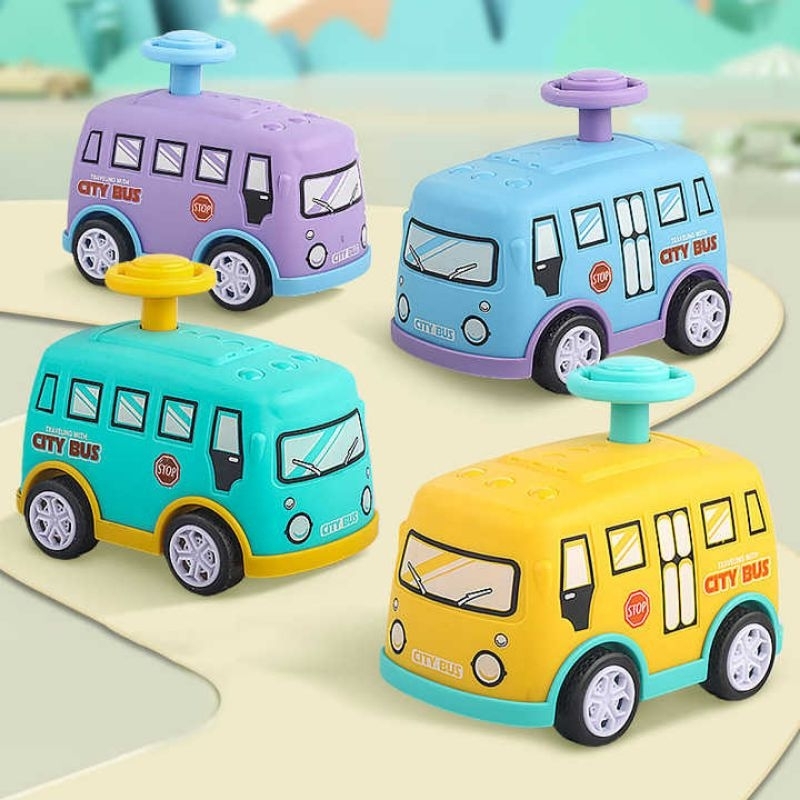 Jual Mainan Mobil Mini Cartoon Car Bus Series | Shopee Indonesia
