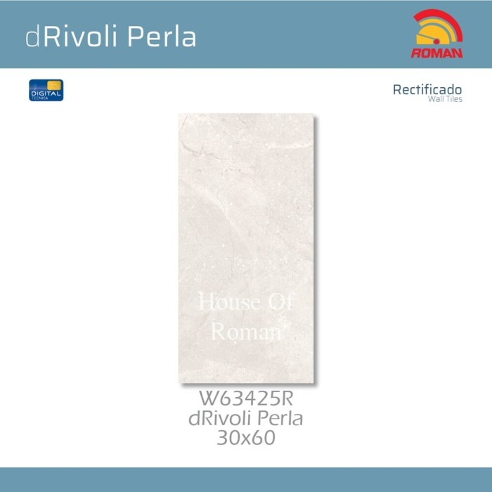 Jual ROMAN KERAMIK dRivoli Perla 30x60R W63425R ROMAN KERAMIK | Shopee ...