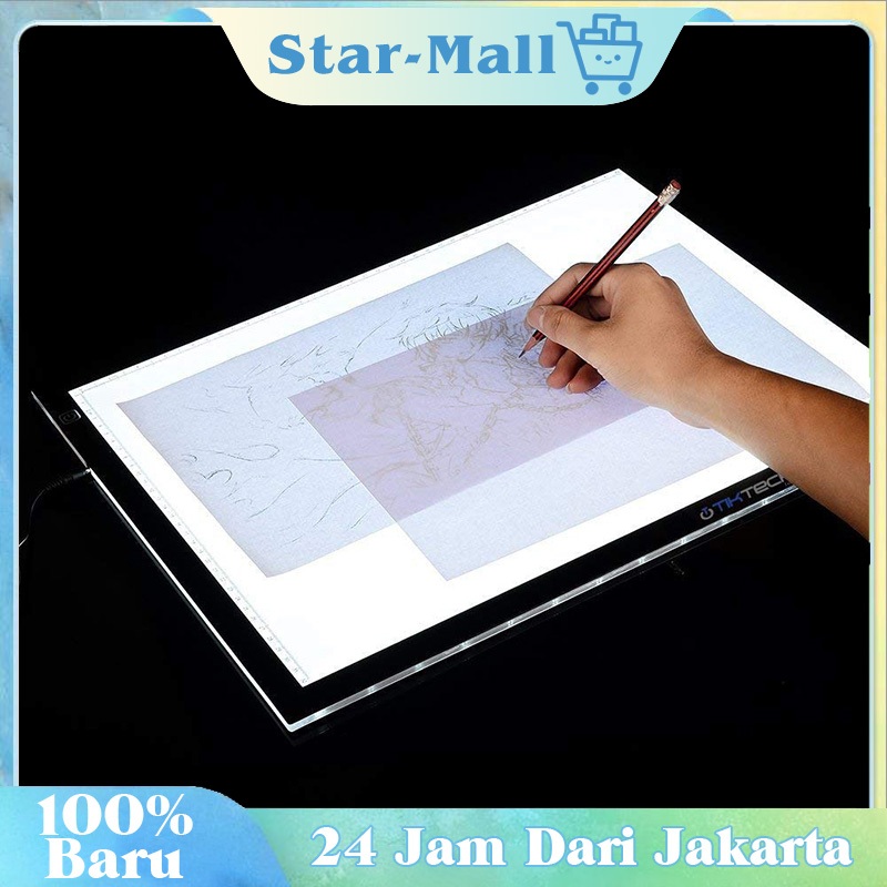 Jual A4 Led Drawing Tablet Tracing Board A4 Papan Jiplak Led Papan Led ...