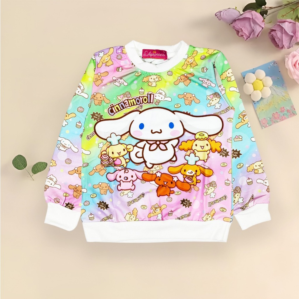 Jual V3 / We3 Setelan Stelan Baju Tidur Piyama Anak Perempuan Sweater ...